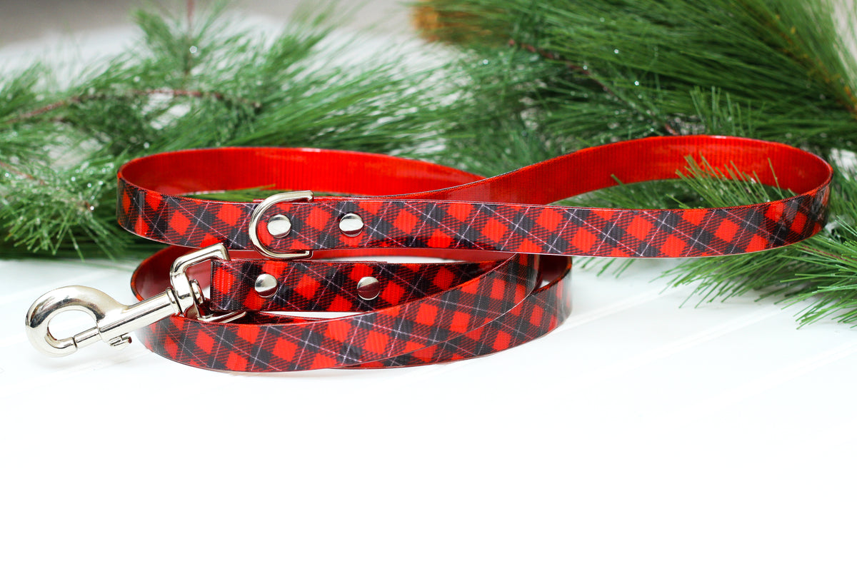 Buffalo Plaid Plaid TITAN Leash – Zaley Designs