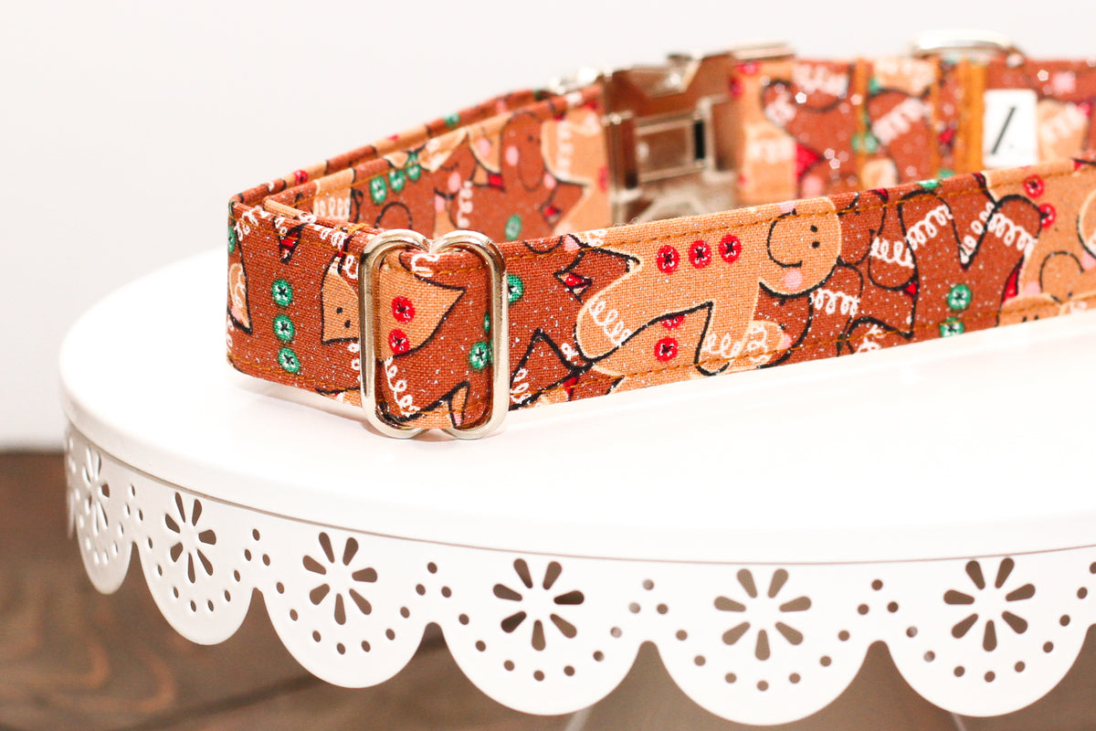 Glitter Gingerbread Dog Collar – Zaley Designs